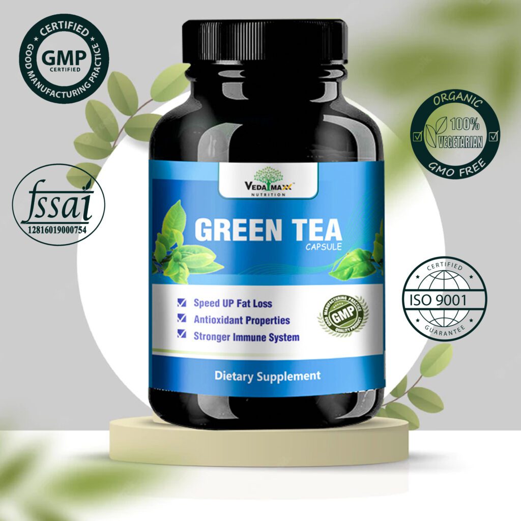 Vedamaxx Green Tea Capsule - Nutrition Solution for All
